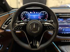 Black Mercedes-Benz E 450 2025 in Vilnius, with an engine capacity of 2.99 L and mileage of 7 thousand km for 62999 €, photo 23 on AUTOMOTO.COM.LV