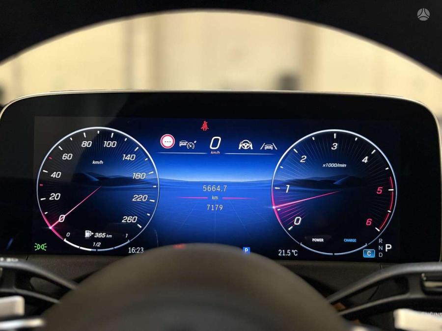 Black Mercedes-Benz E 450 2025 in Vilnius, with an engine capacity of 2.99 L and mileage of 7 thousand km for 62999 €, photo 24 on AUTOMOTO.COM.LV