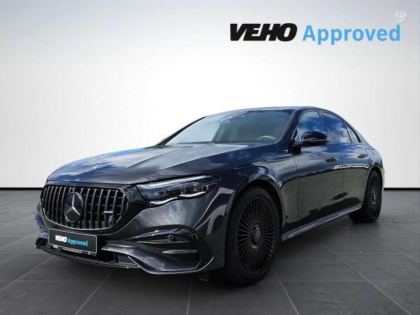 Pelēks Mercedes-Benz E 450 2024 Klaipėda, ar dzinēja tilpumu 3.00 L un nobraukumu 18 tūkst. km par 85000 €, foto 1 vietnē AUTOMOTO.COM.LV