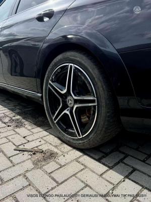 Grey Mercedes-Benz E 450 2021 in Kretinga, with an engine capacity of 3.00 L and mileage of 103 thousand km for 22999 €, photo 10 on AUTOMOTO.COM.LV