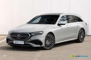 Grey Mercedes-Benz E 450 2024 in Vilnius, with an engine capacity of 3.00 L and mileage of 35 thousand km for 74990 €, photo  on AUTOMOTO.COM.LV