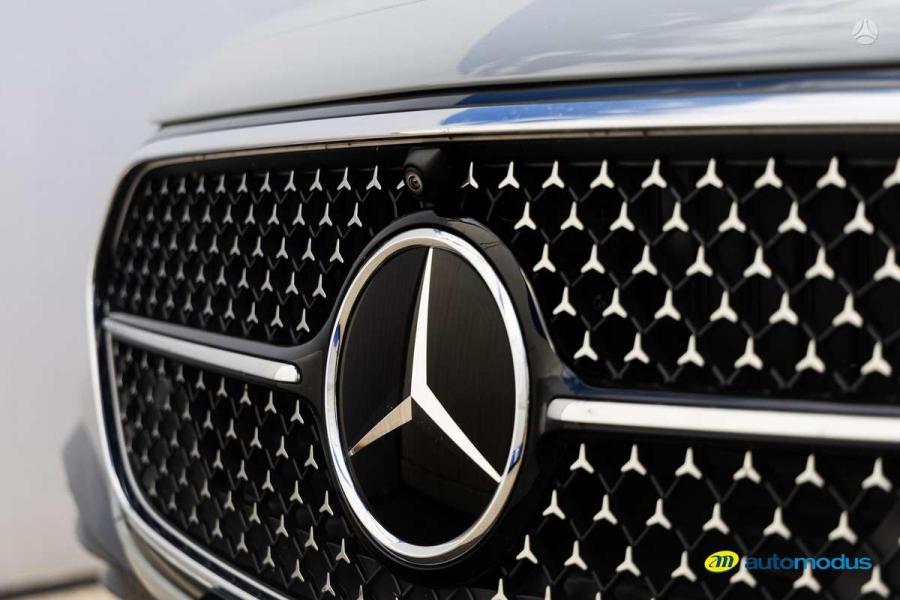 Grey Mercedes-Benz E 450 2024 in Vilnius, with an engine capacity of 3.00 L and mileage of 35 thousand km for 74990 €, photo 32 on AUTOMOTO.COM.LV