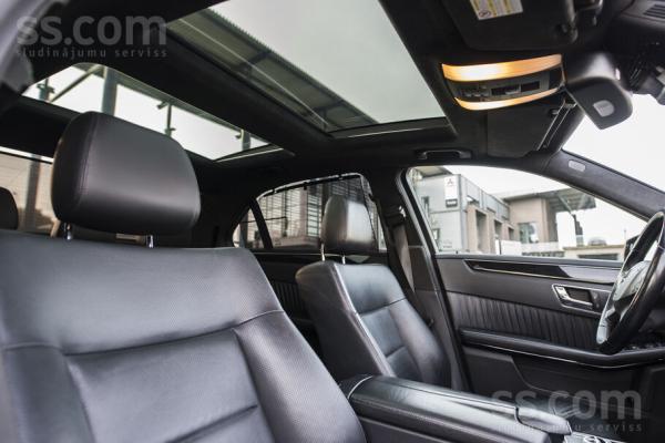Black Mercedes-Benz e-500 2009 in Riga, with an engine capacity of 5.50 L and mileage of 375 thousand km for 9500 €, photo 5 on AUTOMOTO.COM.LV