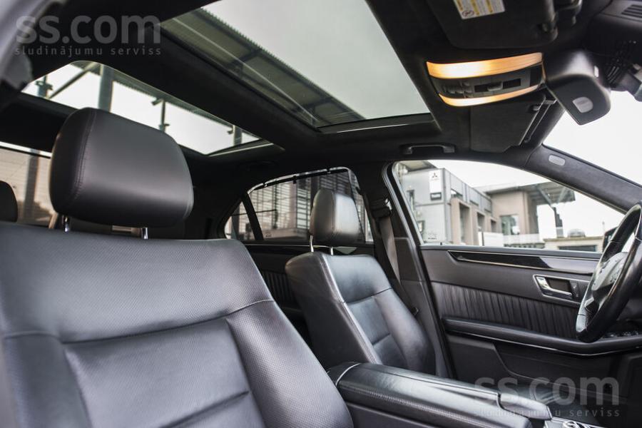 Melns Mercedes-Benz e-500 2009 Rīga, ar dzinēja tilpumu 5.50 L un nobraukumu 375 tūkst. km par 9500 €, foto 6 vietnē AUTOMOTO.COM.LV