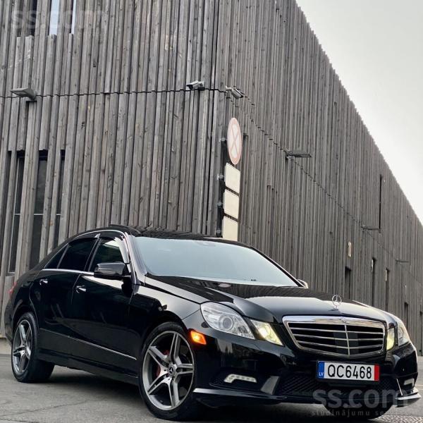 Black Mercedes-Benz e-500 2011 in Riga, with an engine capacity of 5.00 L and mileage of 232 thousand km for 9350 €, photo 2 on AUTOMOTO.COM.LV