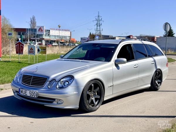 Pelēks Mercedes-Benz e-500 2004 Klaipėda, ar dzinēja tilpumu 5.00 L un nobraukumu 334 tūkst. km par 3500 €, foto 8 vietnē AUTOMOTO.COM.LV