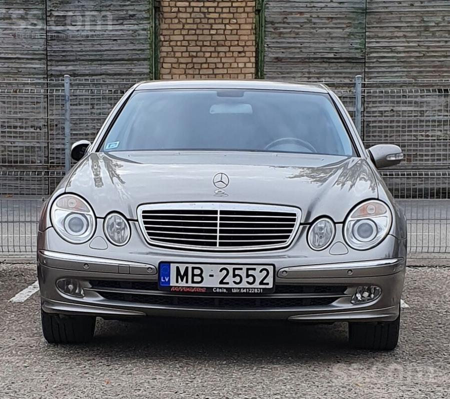 Mercedes-Benz e-500 2003 Cēsis, ar dzinēja tilpumu 5.00 L un nobraukumu 339 tūkst. km par 4500 €, foto 1 vietnē AUTOMOTO.COM.LV