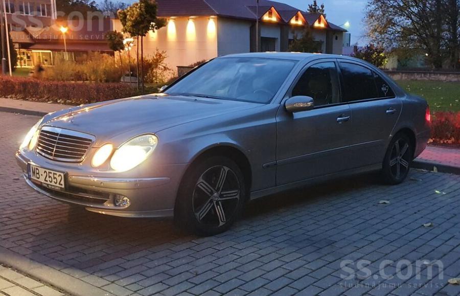 Mercedes-Benz e-500 2003 Cēsis, ar dzinēja tilpumu 5.00 L un nobraukumu 339 tūkst. km par 4500 €, foto 5 vietnē AUTOMOTO.COM.LV