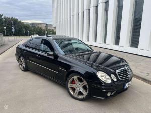 Черный Мерседес E 55 АМГ 2004 в Вильнюс, объемом двигателя 5.50 л и пробегом 155 тыс. км за 11800 €, фото 6 на AUTOMOTO.COM.LV