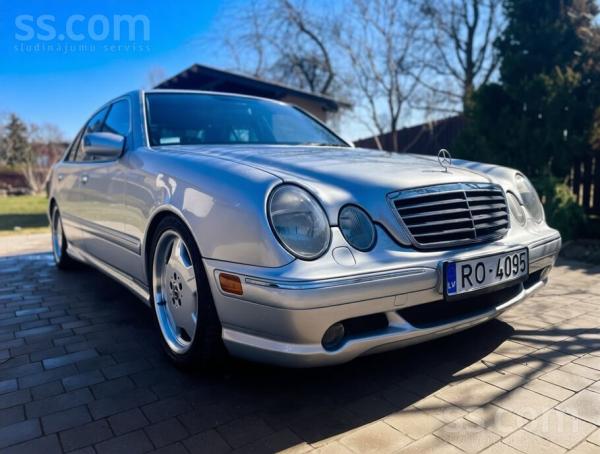 Mercedes-Benz e-55-amg 1999 in Jurmala, with an engine capacity of 5.40 L and mileage of 289 thousand km for 25000 €, photo 1 on AUTOMOTO.COM.LV
