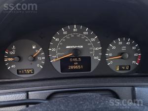 Мерседес E 55 АМГ 1999 в Юрмала, объемом двигателя 5.40 л и пробегом 289 тыс. км за 25000 €, фото 10 на AUTOMOTO.COM.LV
