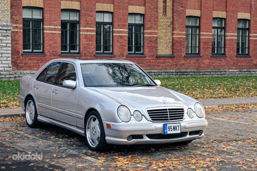Мерседес E 55 АМГ 2001 в Таллин, объемом двигателя 5.50 л и пробегом 284 тыс. км за 10500 €, фото 1 на AUTOMOTO.COM.LV