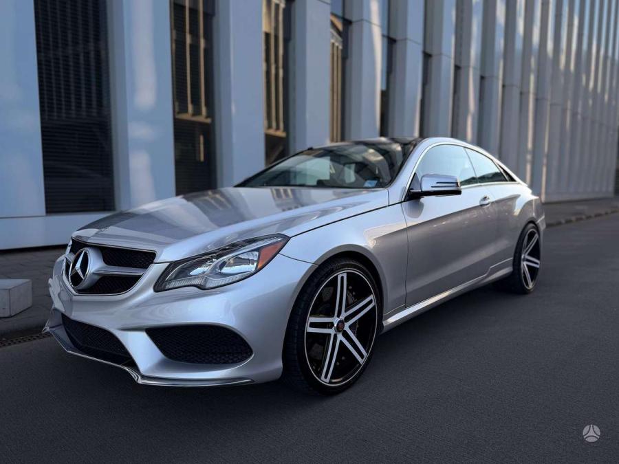 Pelēks Mercedes-Benz E 550 2014 Viļņa, ar dzinēja tilpumu 4.70 L un nobraukumu 110 tūkst. km par 14900 €, foto 1 vietnē AUTOMOTO.COM.LV