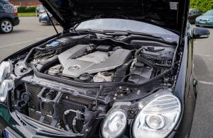 Черный Мерседес E 63 AMG 2008 в Клайпеда, объемом двигателя 6.20 л и пробегом 86 тыс. км за 28500 €, фото 14 на AUTOMOTO.COM.LV