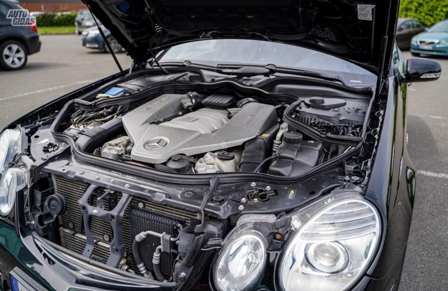 Черный Мерседес E 63 AMG 2008 в Клайпеда, объемом двигателя 6.20 л и пробегом 86 тыс. км за 28500 €, фото 14 на AUTOMOTO.COM.LV