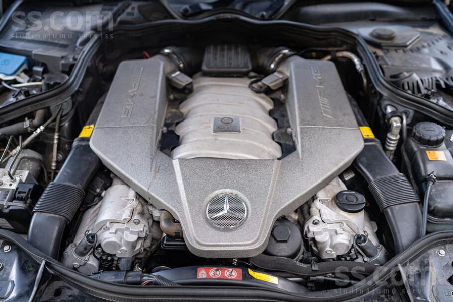 Черный Мерседес E 63 AMG 2009 в Рига, объемом двигателя 6.30 л и пробегом 123 тыс. км за 19500 €, фото 21 на AUTOMOTO.COM.LV