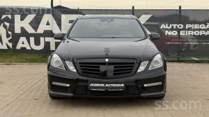 Black Mercedes-Benz E 63 AMG 2012 in Liepaja, with an engine capacity of 5.50 L and mileage of 83 thousand km for 32500 €, photo  on AUTOMOTO.COM.LV
