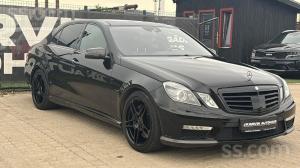 Black Mercedes-Benz E 63 AMG 2012 in Liepaja, with an engine capacity of 5.50 L and mileage of 83 thousand km for 32500 €, photo 3 on AUTOMOTO.COM.LV