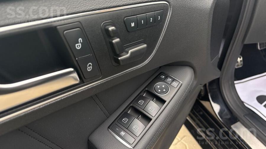 Black Mercedes-Benz E 63 AMG 2012 in Liepaja, with an engine capacity of 5.50 L and mileage of 83 thousand km for 32500 €, photo 19 on AUTOMOTO.COM.LV