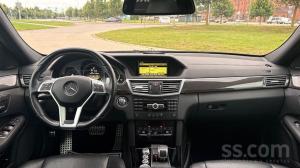 Black Mercedes-Benz E 63 AMG 2012 in Liepaja, with an engine capacity of 5.50 L and mileage of 83 thousand km for 32500 €, photo 26 on AUTOMOTO.COM.LV