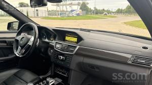 Black Mercedes-Benz E 63 AMG 2012 in Liepaja, with an engine capacity of 5.50 L and mileage of 83 thousand km for 32500 €, photo 28 on AUTOMOTO.COM.LV