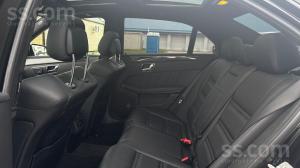 Black Mercedes-Benz E 63 AMG 2012 in Liepaja, with an engine capacity of 5.50 L and mileage of 83 thousand km for 32500 €, photo 33 on AUTOMOTO.COM.LV