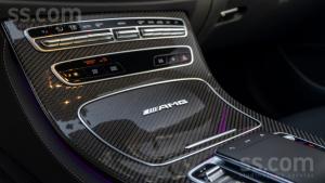 Black Mercedes-Benz E 63 AMG 2021 in Riga, with an engine capacity of 4.00 L and mileage of 76 thousand km for 74000 €, photo 7 on AUTOMOTO.COM.LV