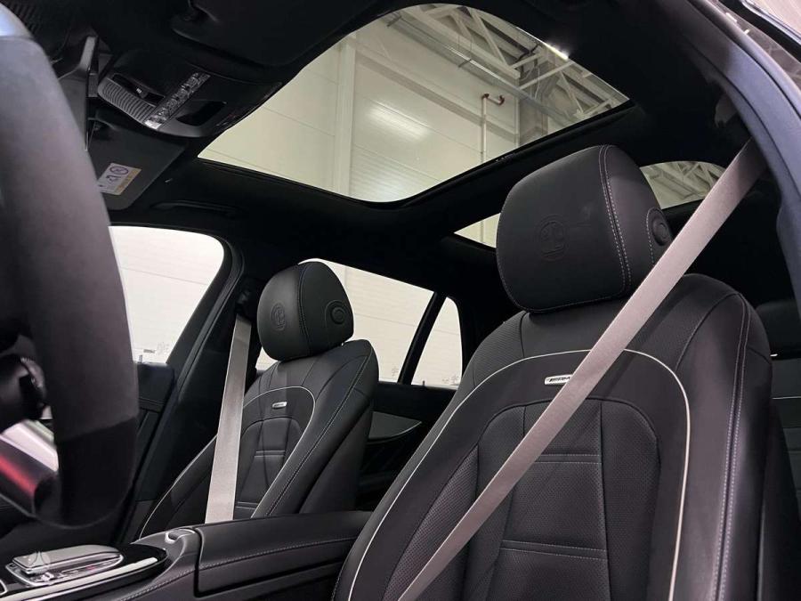 Black Mercedes-Benz E 63 AMG 2022 in Vilnius, with an engine capacity of 3.98 L and mileage of 19 thousand km for 84990 €, photo 15 on AUTOMOTO.COM.LV