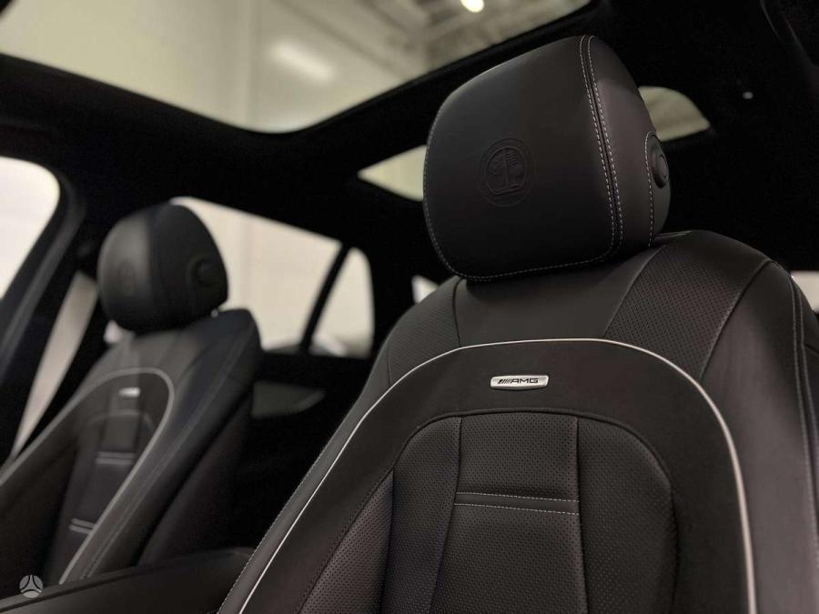 Black Mercedes-Benz E 63 AMG 2022 in Vilnius, with an engine capacity of 3.98 L and mileage of 19 thousand km for 84990 €, photo 16 on AUTOMOTO.COM.LV