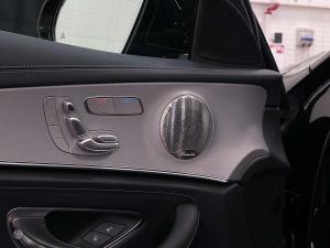 Black Mercedes-Benz E 63 AMG 2022 in Vilnius, with an engine capacity of 3.98 L and mileage of 19 thousand km for 84990 €, photo 18 on AUTOMOTO.COM.LV