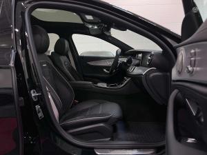Black Mercedes-Benz E 63 AMG 2022 in Vilnius, with an engine capacity of 3.98 L and mileage of 19 thousand km for 84990 €, photo 19 on AUTOMOTO.COM.LV