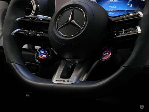Black Mercedes-Benz E 63 AMG 2022 in Vilnius, with an engine capacity of 3.98 L and mileage of 19 thousand km for 84990 €, photo 25 on AUTOMOTO.COM.LV