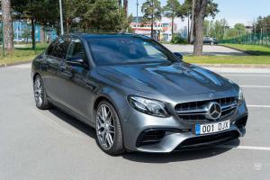 Grey Mercedes-Benz E 63 AMG 2020 in Tallinn, with an engine capacity of 3.98 L and mileage of 81 thousand km for 54990 €, photo 7 on AUTOMOTO.COM.LV