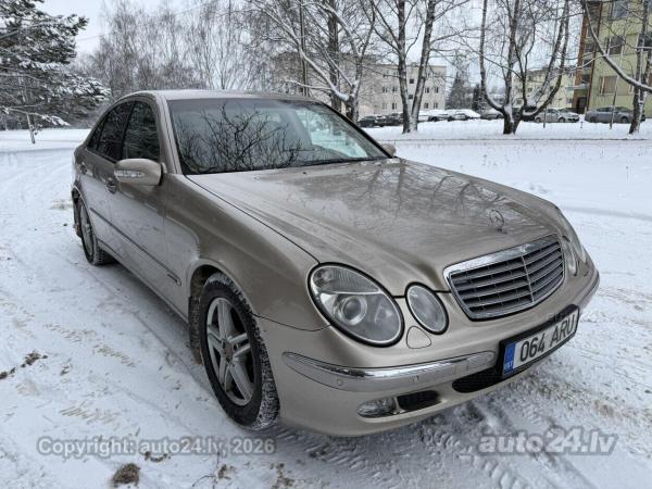 Beige Mercedes-Benz E-Class 2003 in Tartu, with an engine capacity of 3.20 L and mileage of 196 thousand km for 4300 €, photo 3 on AUTOMOTO.COM.LV
