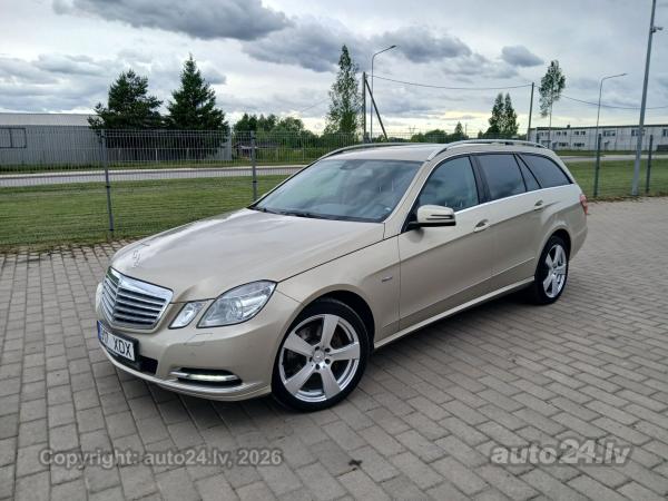 Smilšu krāsa Mercedes-Benz E-Class 2011 Tallina, ar dzinēja tilpumu 2.10 L un nobraukumu 250 tūkst. km par 9999 €, foto 1 vietnē AUTOMOTO.COM.LV