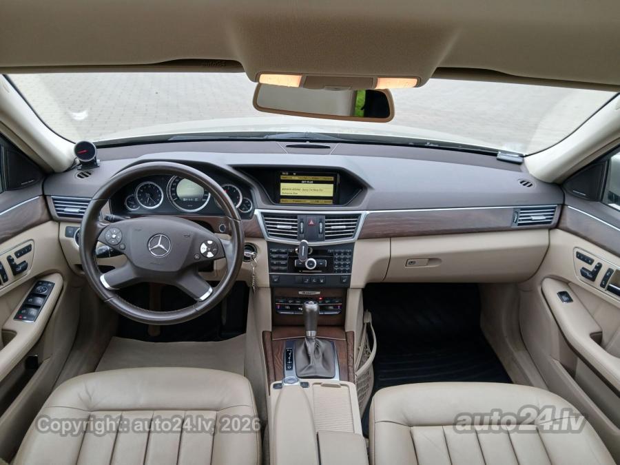 Beige Mercedes-Benz E-Class 2011 in Tallinn, with an engine capacity of 2.10 L and mileage of 250 thousand km for 9999 €, photo 16 on AUTOMOTO.COM.LV