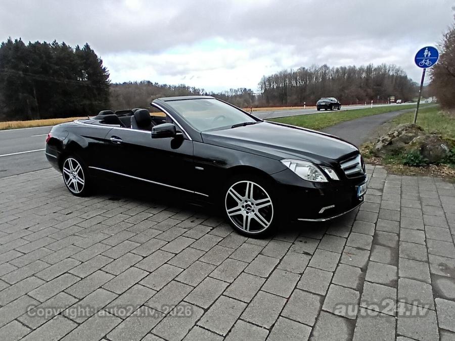 Black Mercedes-Benz E-Class 2010 in Tartu, with an engine capacity of 3.00 L and mileage of 195 thousand km for 12490 €, photo 1 on AUTOMOTO.COM.LV