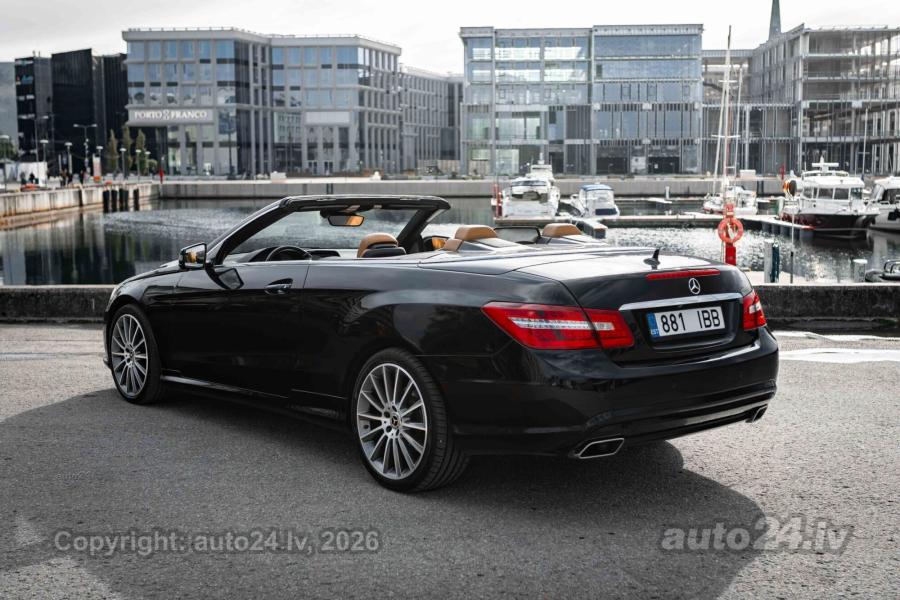 Black Mercedes-Benz E-Class 2011 in Tallinn, with an engine capacity of 3.00 L and mileage of 201 thousand km for 14000 €, photo 4 on AUTOMOTO.COM.LV