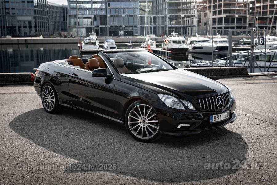 Black Mercedes-Benz E-Class 2011 in Tallinn, with an engine capacity of 3.00 L and mileage of 201 thousand km for 14000 €, photo 8 on AUTOMOTO.COM.LV