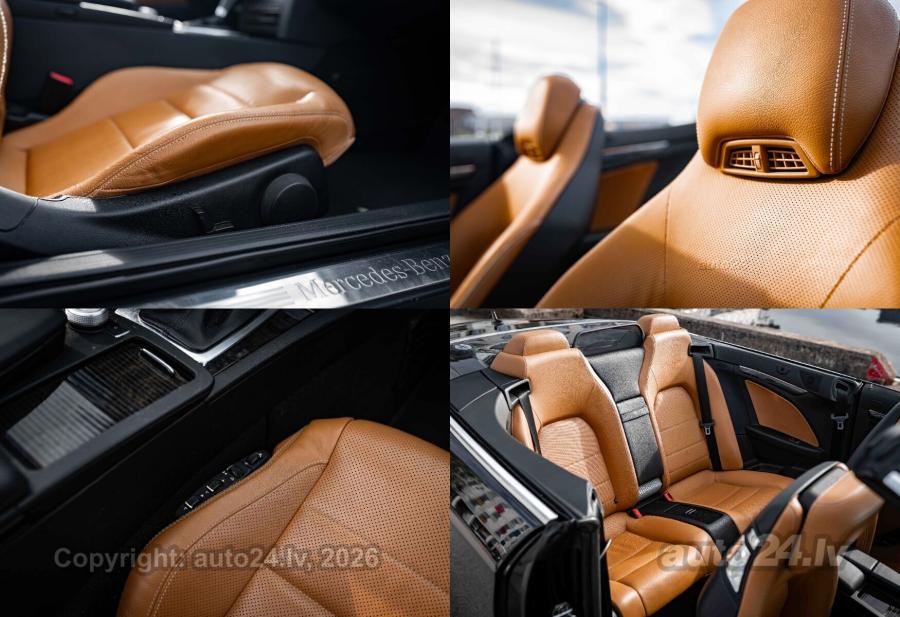 Black Mercedes-Benz E-Class 2011 in Tallinn, with an engine capacity of 3.00 L and mileage of 201 thousand km for 14000 €, photo 21 on AUTOMOTO.COM.LV