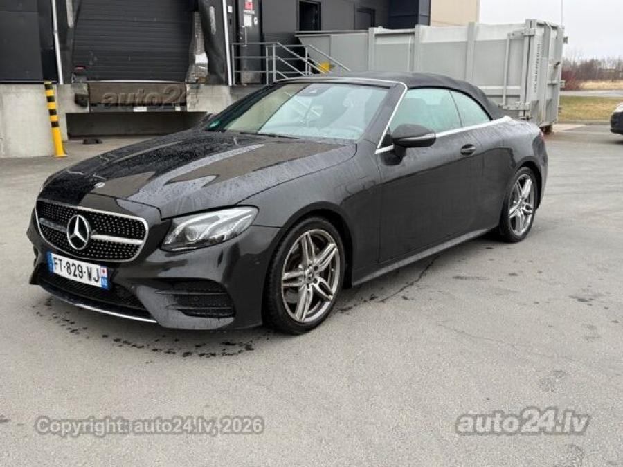 Black Mercedes-Benz E-Class 2018 in Tallinn, with an engine capacity of 2.00 L and mileage of 173 thousand km for 25900 €, photo 1 on AUTOMOTO.COM.LV