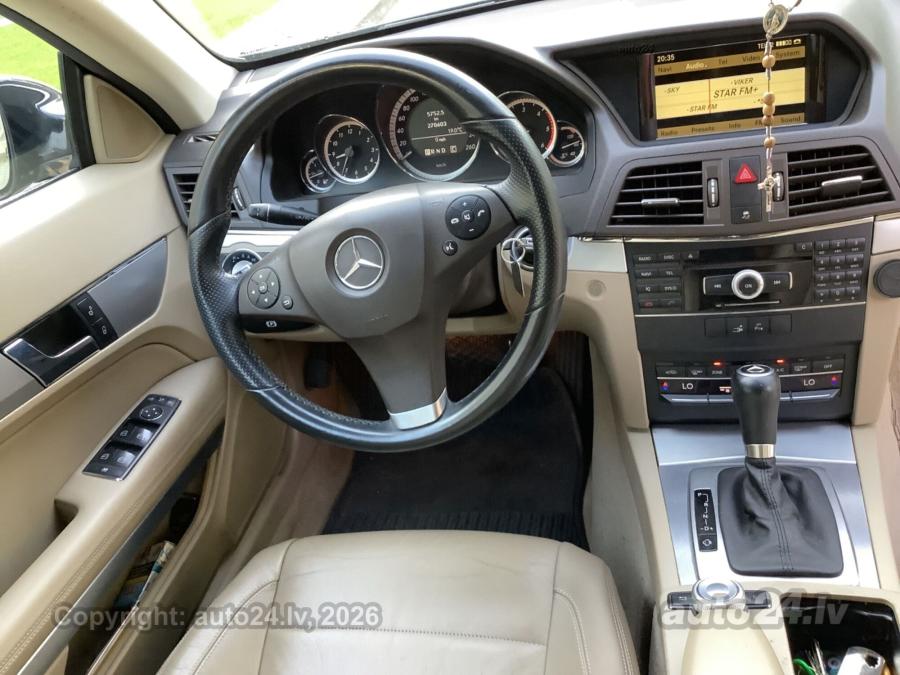 Black Mercedes-Benz E-Class 2010 in Tartu, with an engine capacity of 2.20 L and mileage of 276 thousand km for 8290 €, photo 9 on AUTOMOTO.COM.LV