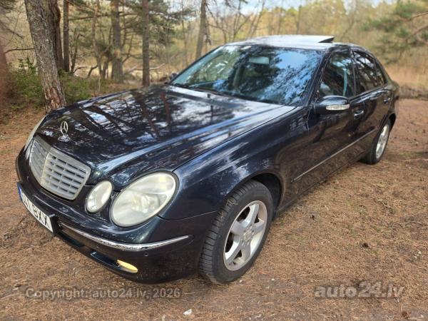 Melns Mercedes-Benz E-Class 2003 Tallina, ar dzinēja tilpumu 2.10 L un nobraukumu 240 tūkst. km par 4444 €, foto 1 vietnē AUTOMOTO.COM.LV