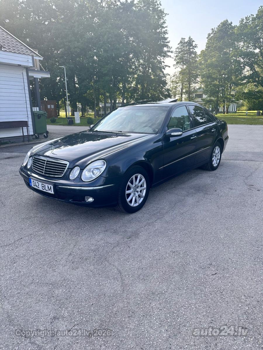 Melns Mercedes-Benz E-Class 2003 Tallina, ar dzinēja tilpumu 3.20 L un nobraukumu 345 tūkst. km par 2400 €, foto 1 vietnē AUTOMOTO.COM.LV