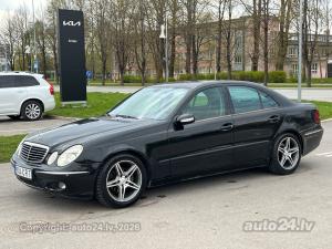 Melns Mercedes-Benz E-Class 2003 Narva, ar dzinēja tilpumu 2.10 L un nobraukumu 715 tūkst. km par 1499 €, foto  vietnē AUTOMOTO.COM.LV