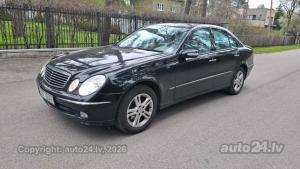 Melns Mercedes-Benz E-Class 2003 Tallina, ar dzinēja tilpumu 3.20 L un nobraukumu 366 tūkst. km par 1500 €, foto  vietnē AUTOMOTO.COM.LV