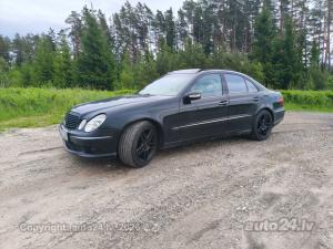 Black Mercedes-Benz E-Class 2003 in Parnu, with an engine capacity of 5.00 L and mileage of 316 thousand km for 6999 €, photo  on AUTOMOTO.COM.LV