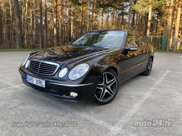 Black Mercedes-Benz E-Class 2005 in Tallinn, with an engine capacity of 3.20 L and mileage of 344 thousand km for 5999 €, photo 3 on AUTOMOTO.COM.LV
