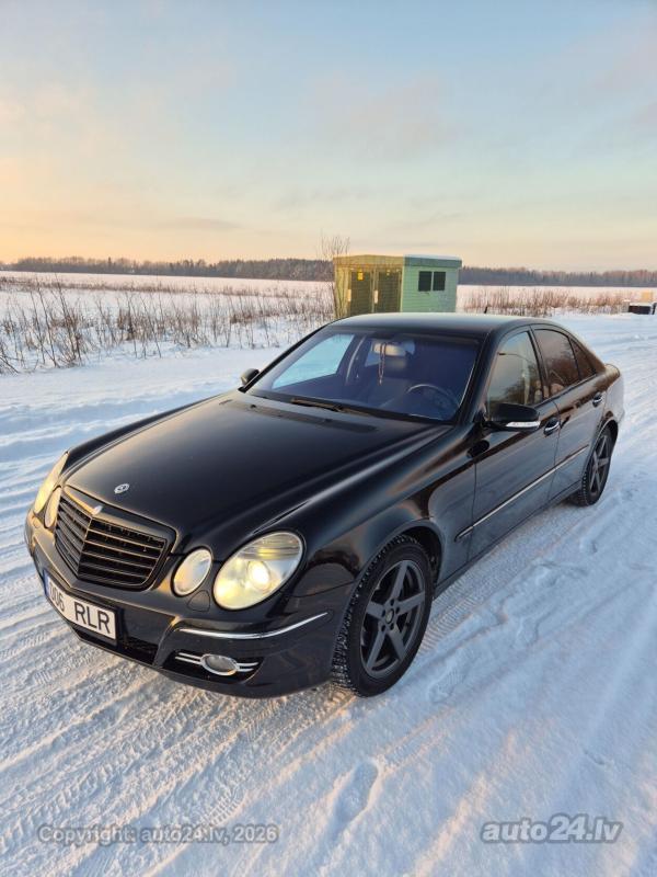 Black Mercedes-Benz E-Class 2006 in Narva, with an engine capacity of 3.00 L and mileage of 290 thousand km for 4000 €, photo 1 on AUTOMOTO.COM.LV