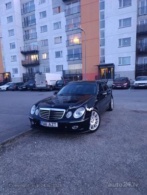 Melns Mercedes-Benz E-Class 2006 Tallina, ar dzinēja tilpumu 1.80 L un nobraukumu 178 tūkst. km par 5800 €, foto  vietnē AUTOMOTO.COM.LV